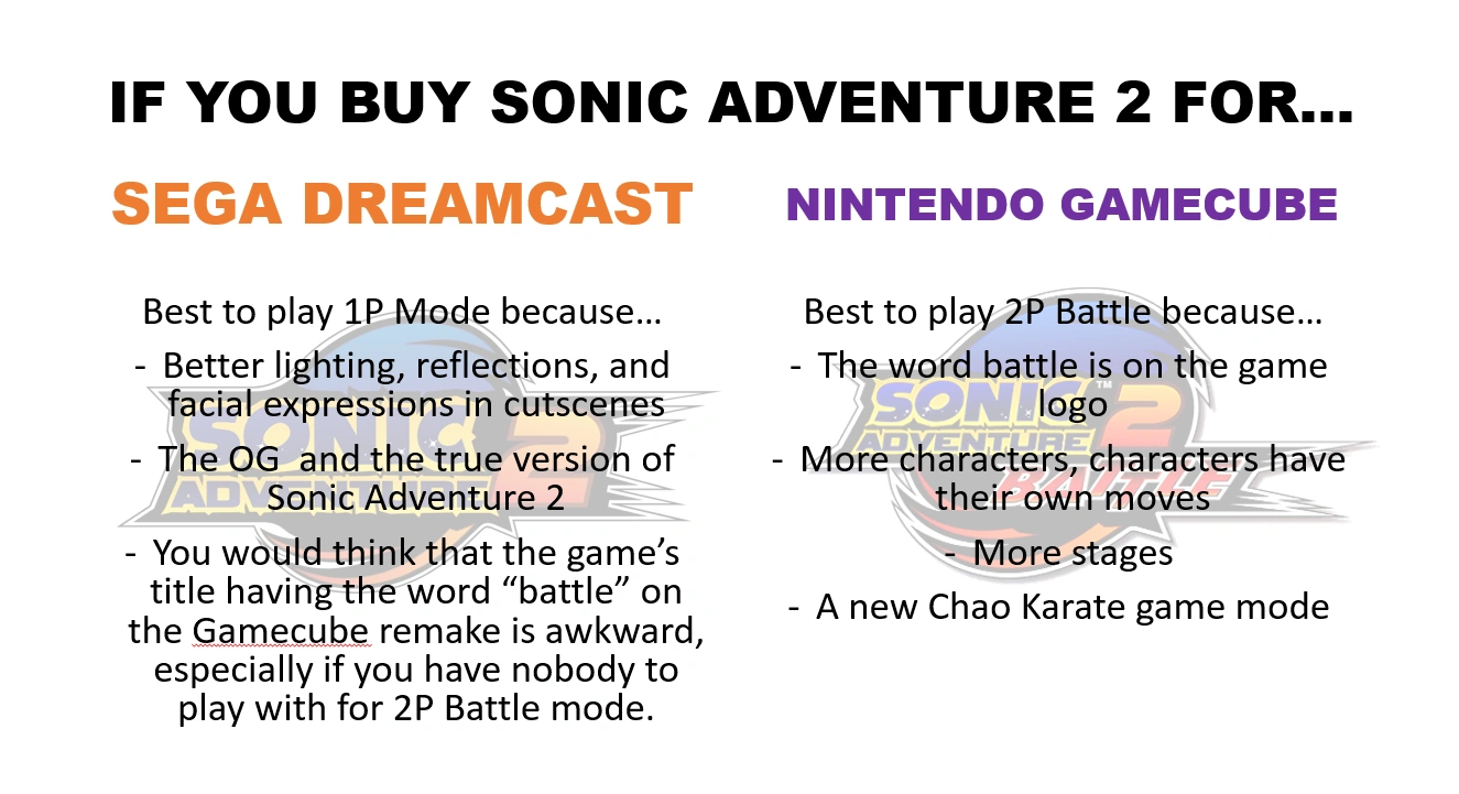 Just some satire meme about Sonic Adventure 2. | Fandom