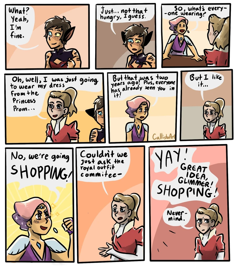 Part 2 of My Catradora Ball Comic! :D | Fandom