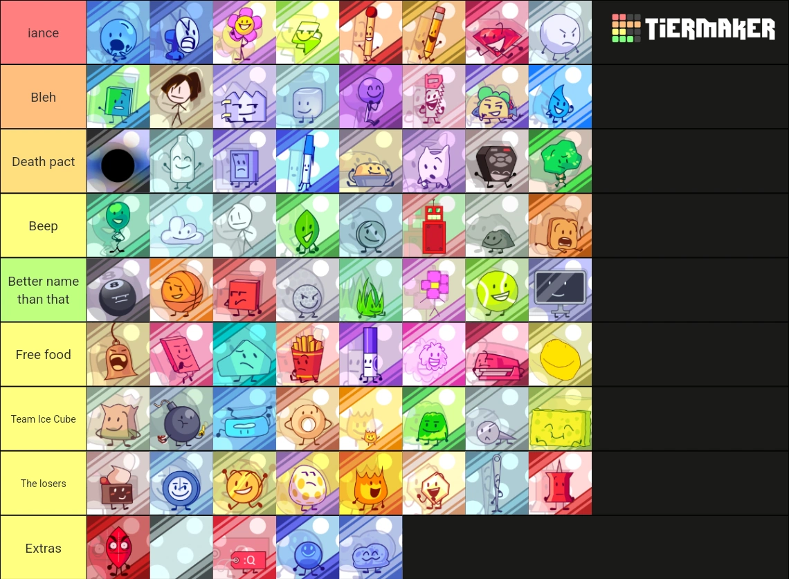 Bfb but you choose stuff | Fandom