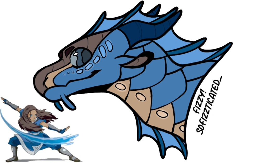 ATLA Characters as WOF Dragons: #1, Katara | Fandom