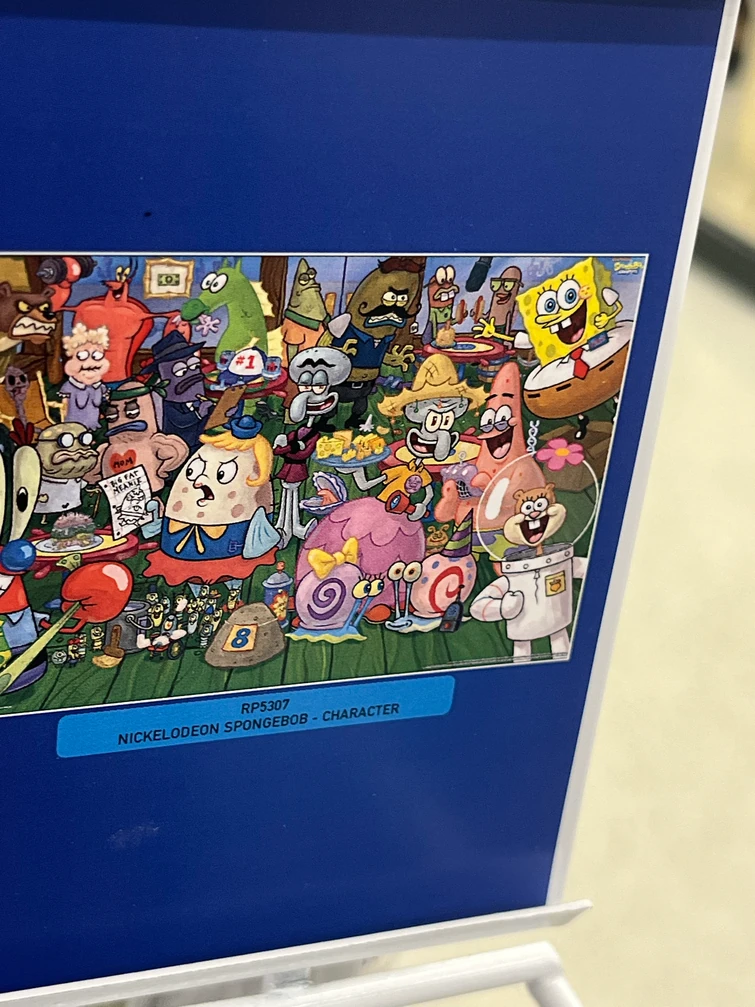 I found a SpongeBob poster at hobby lobby | Fandom