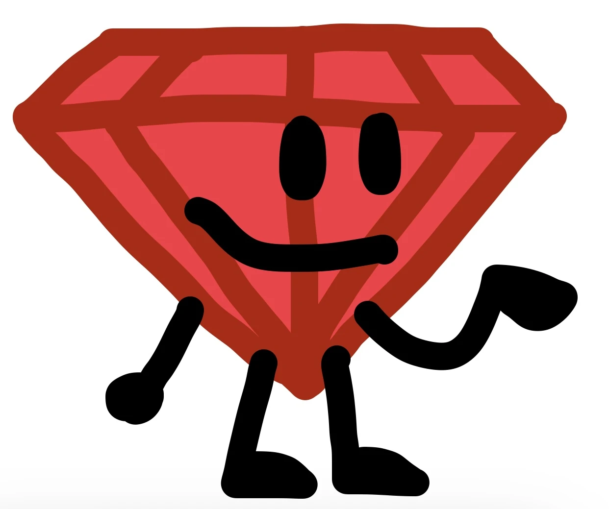 Redrawing BFB/TPOT Characters #1 Ruby | Fandom