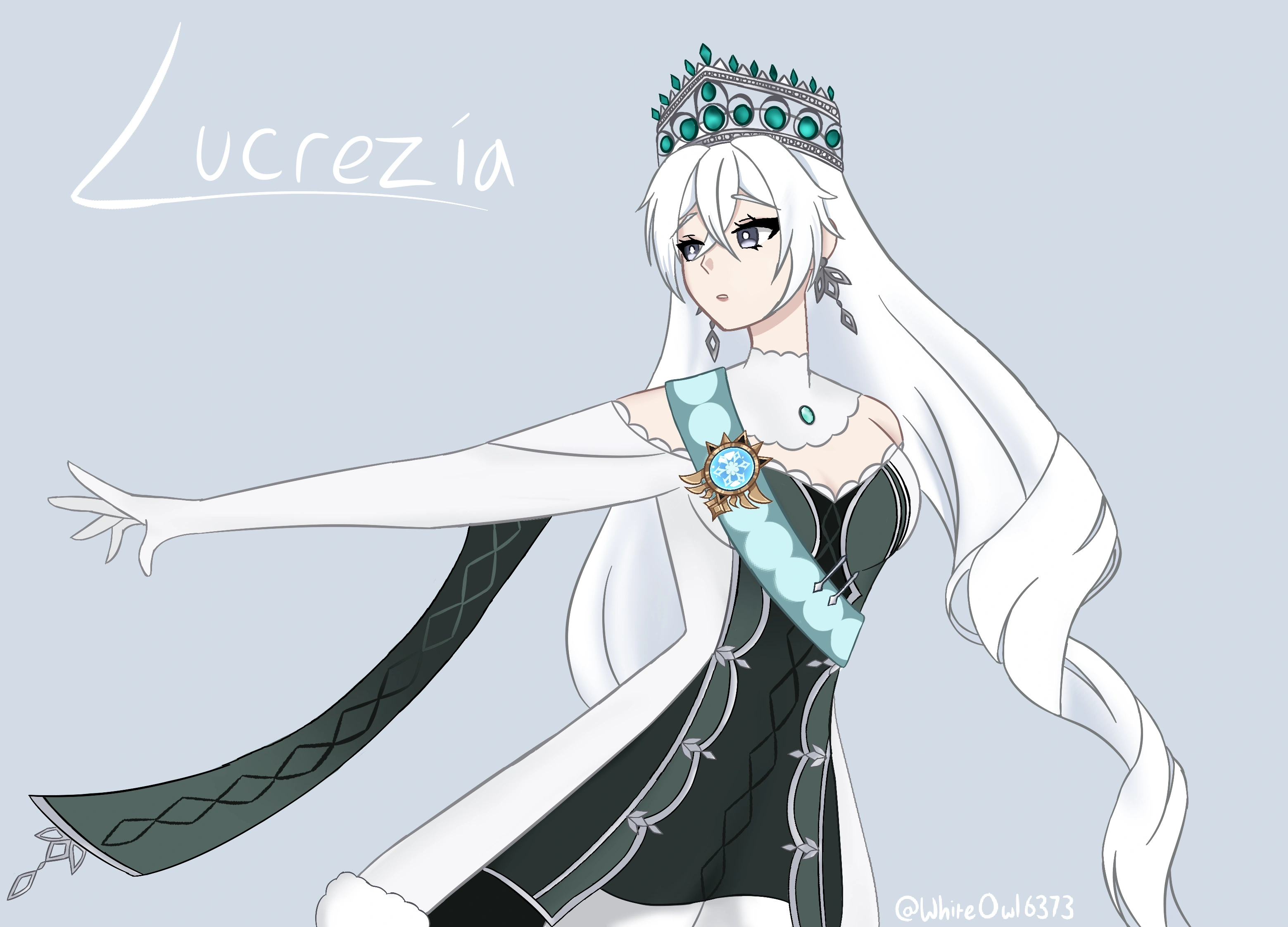 Lucrezia ️ (Drawing my favourite OCs part 3) | Fandom