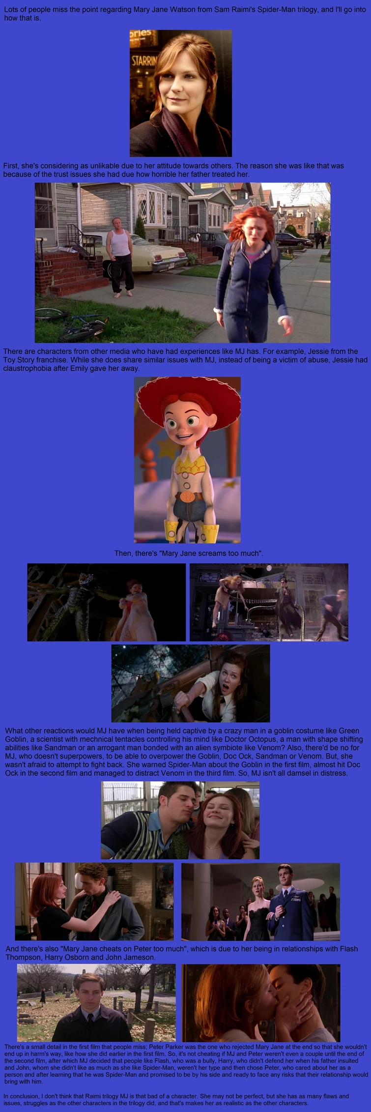 Mary Jane Watson from the Sam Raimi Spider-Man Trilogy | Fandom