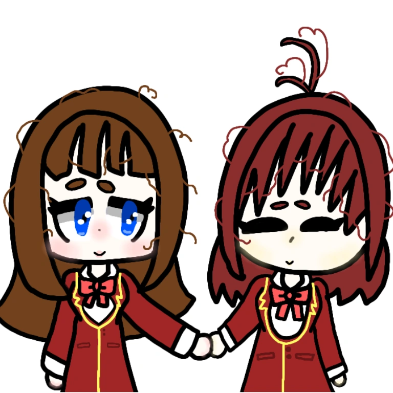 Here have some Reina ship art (Rina x Reiko) | Fandom
