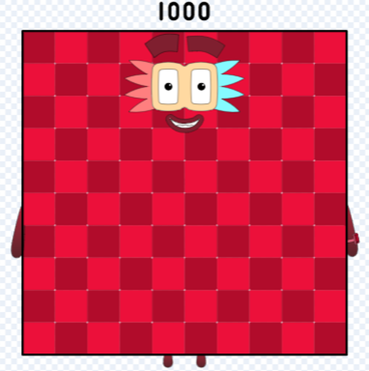 Long Scale Numberblocks Pattern. | Fandom