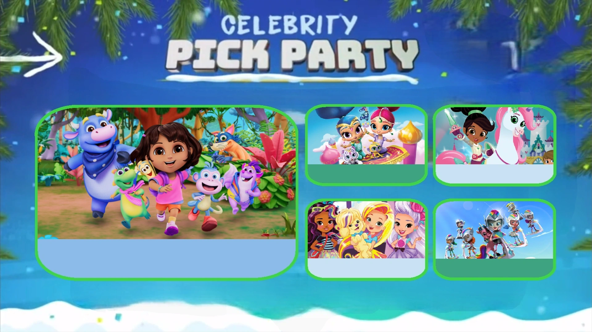 NFL Slimetime - Celebrity Pick Party Templates (Nick Jr. Girls Rule ...