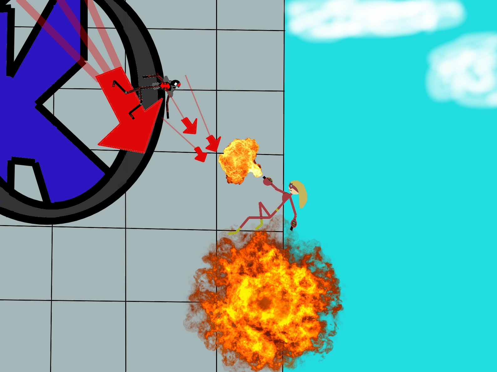 Yo, check out this OC fight art I made | Fandom