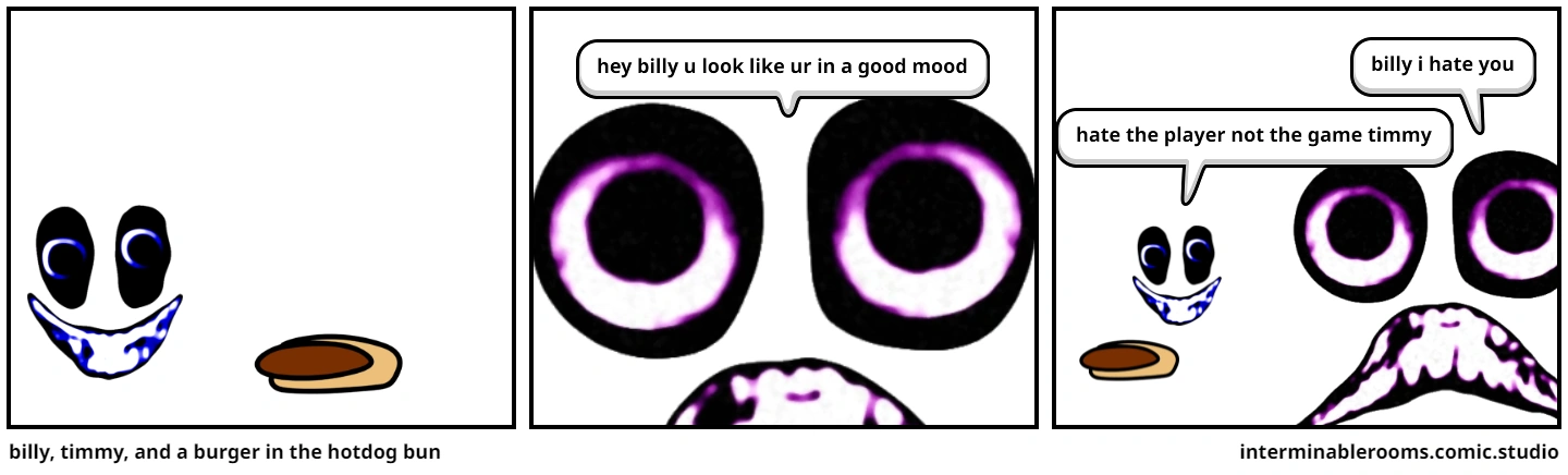 billy, timmy, and a burger in the hotdog bun | Fandom