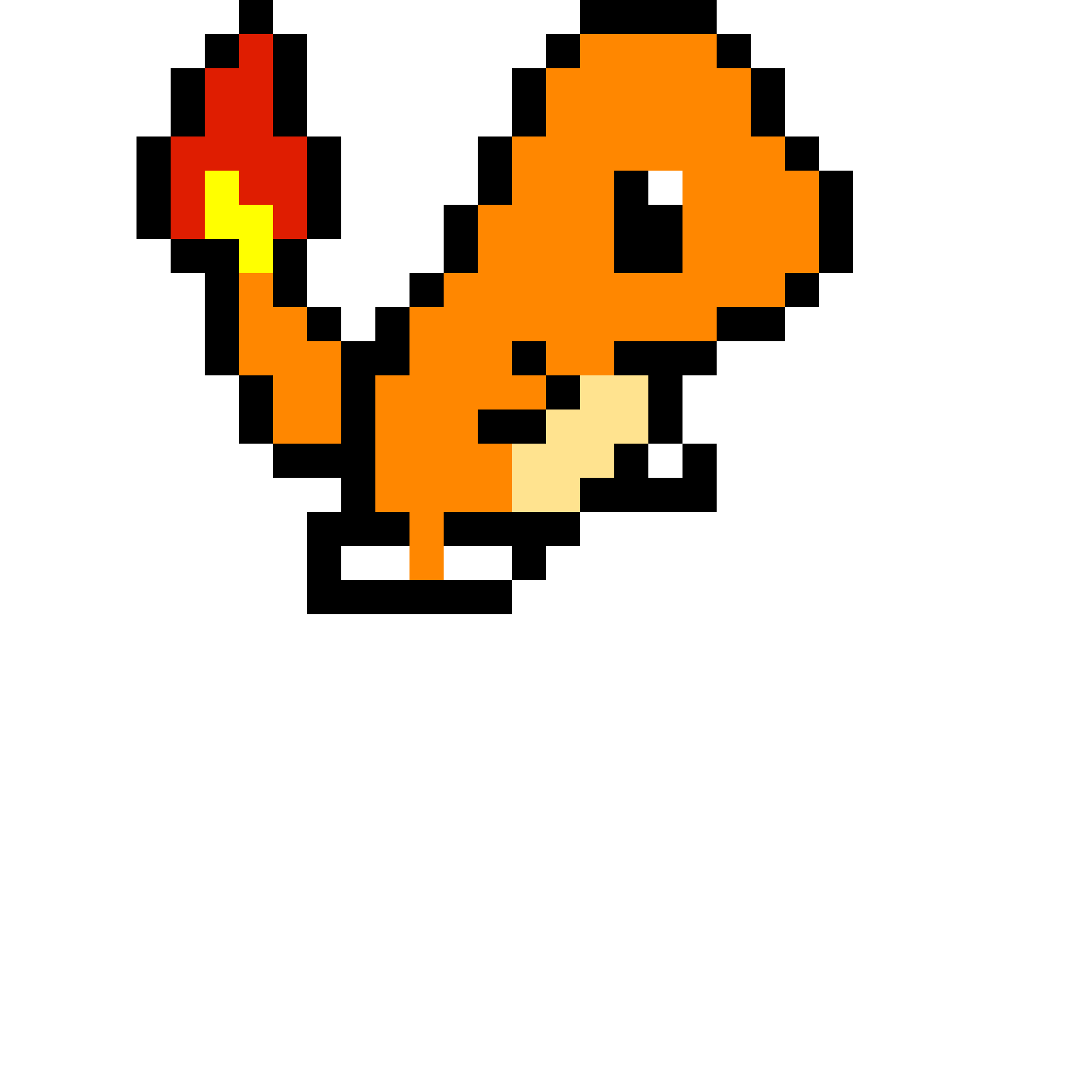 My pixel drawing of Charmander | Fandom