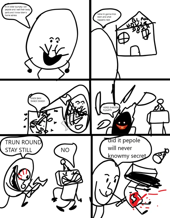 flumpty comics pt 1 killer bumpty (WARNING ONLY FOR 13+) | Fandom