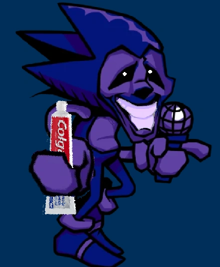 majin/mazin sonic tries out colgate | Fandom