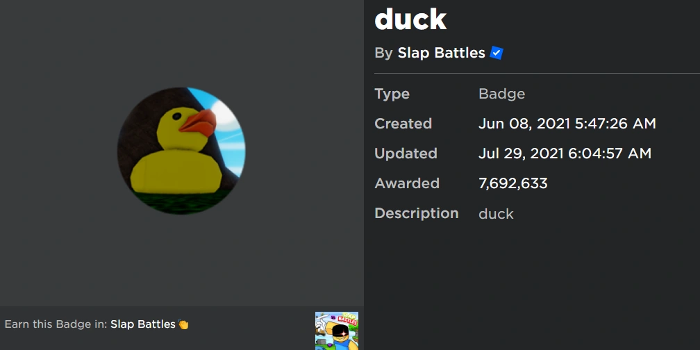 Duck badge | Fandom