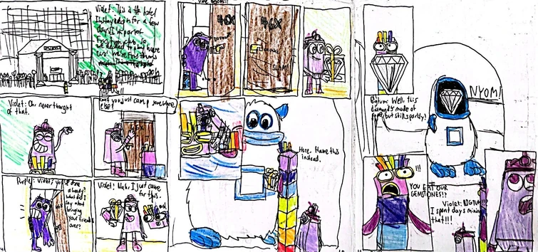 Numberblock Seven in The Offering. | Fandom