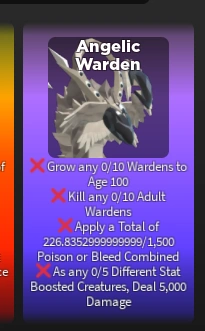 need help with angelic warden yknow | Fandom