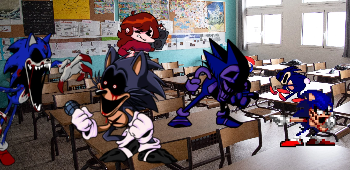 Sonic.EXE and friends at school | Fandom
