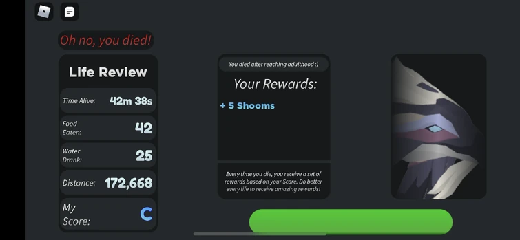 Some screenshots of the rigged death reward system | Fandom