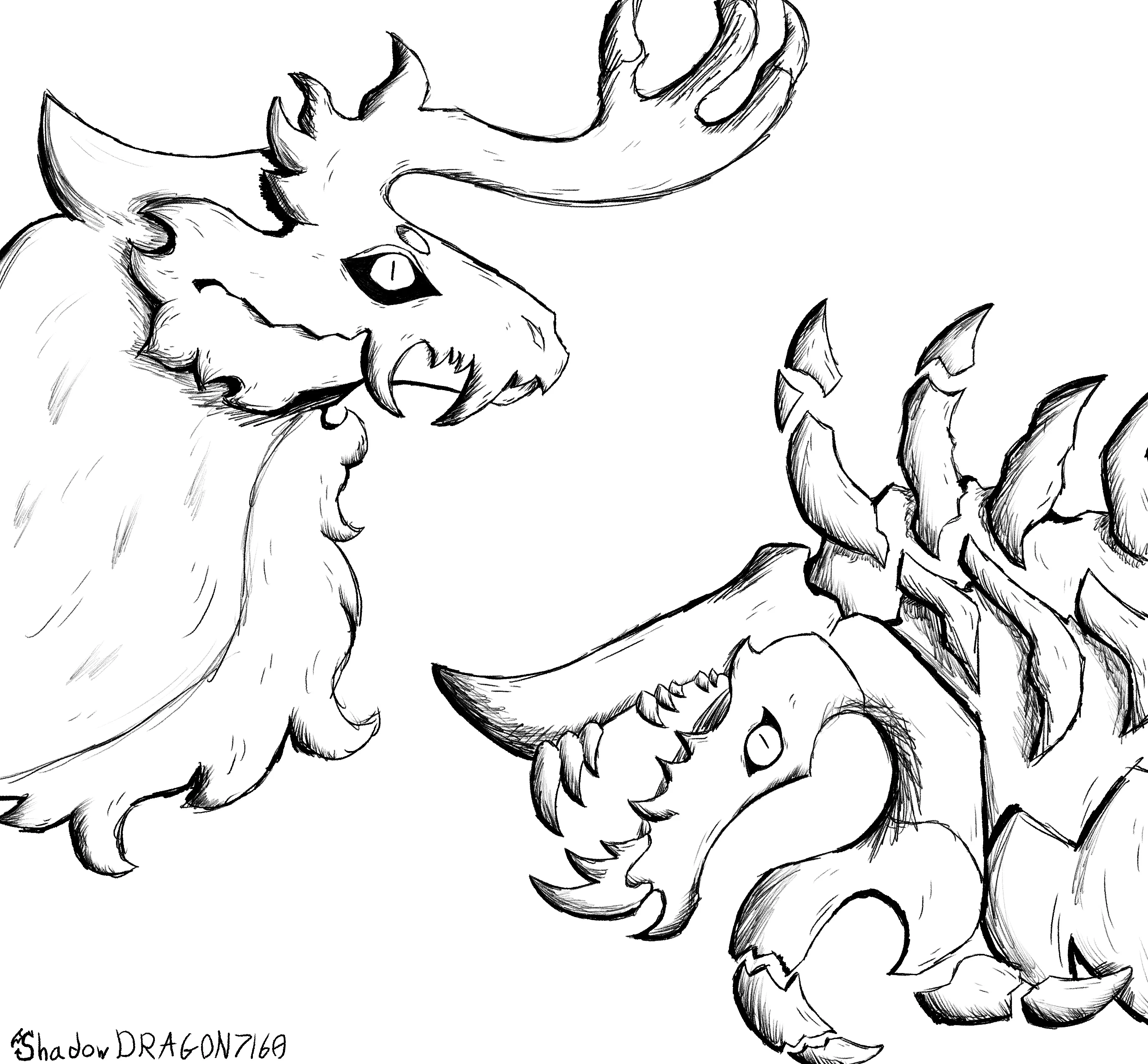 Silly shadow creatures WIP | Fandom