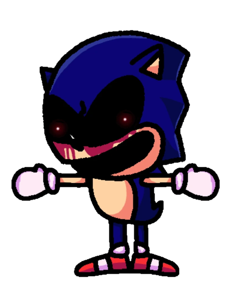 T posing sonic.exe (drew this in flipaclip) | Fandom