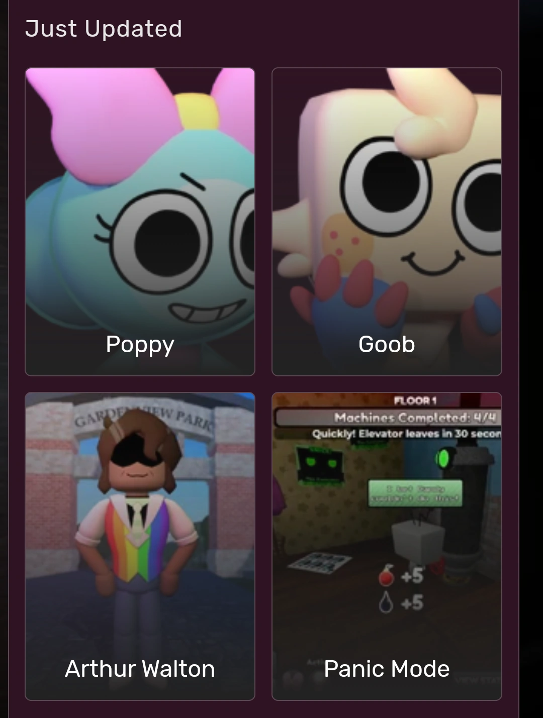 Poppy and Goob went into panic mode when they saw Arthur Walton passing ...