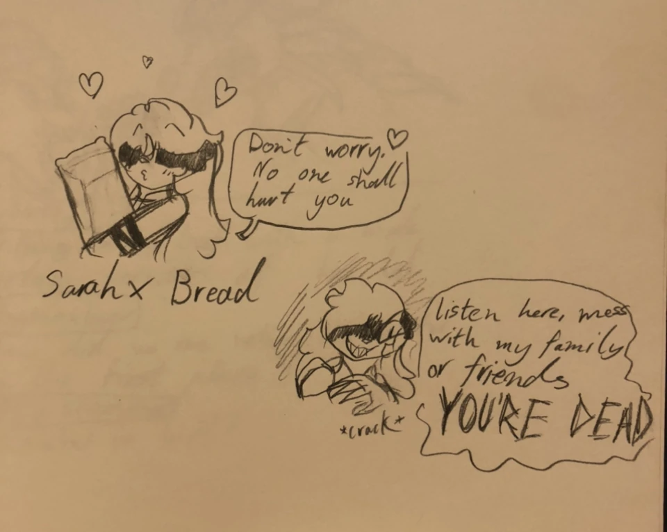 Sarah x Bread 🍞💖 | Fandom