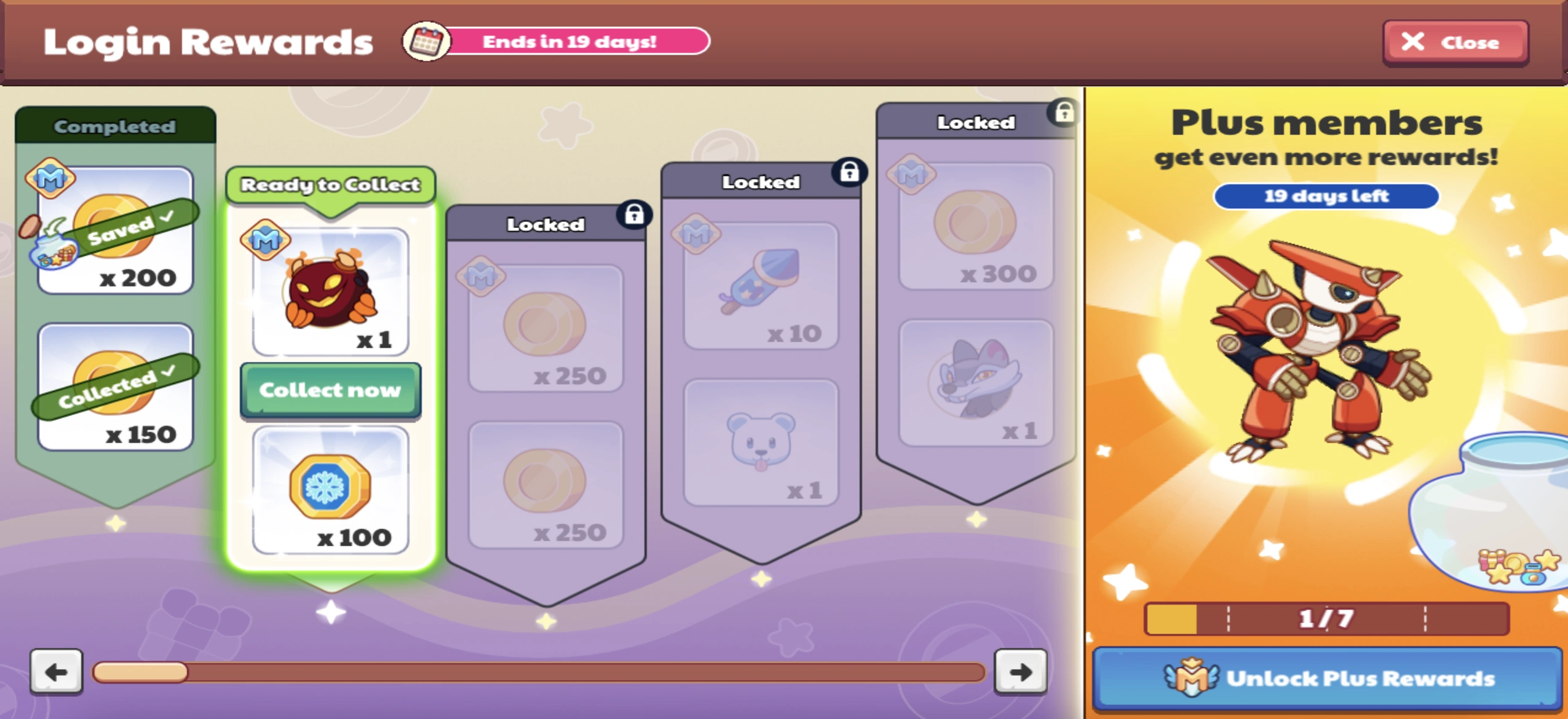 Quick update: Daily Login Rewards will be available for all today. | Fandom