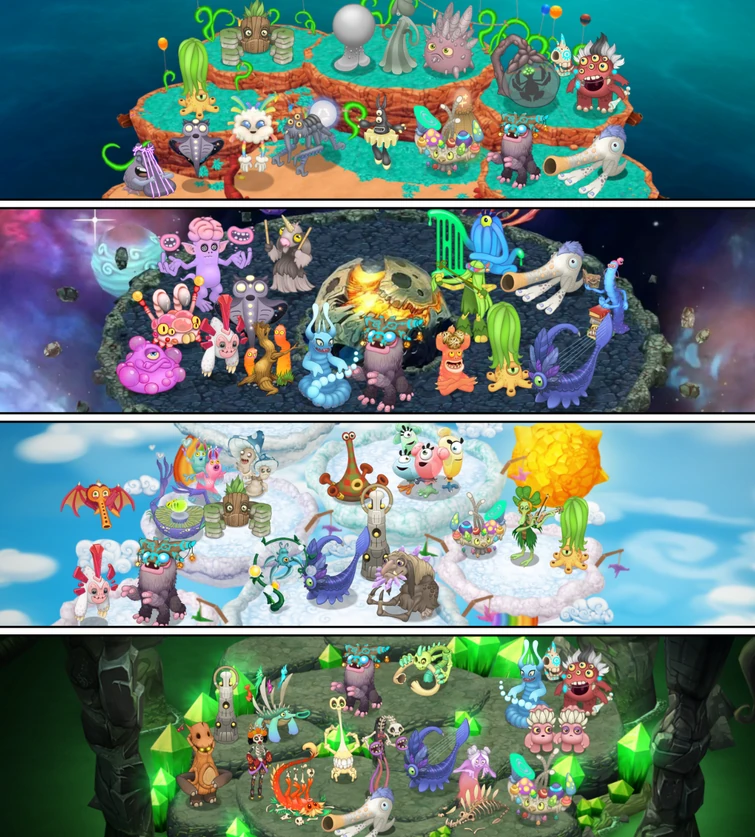 If magicals were on dof outer islands (based on their elements). This ...