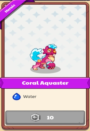 coral aquaster | Fandom
