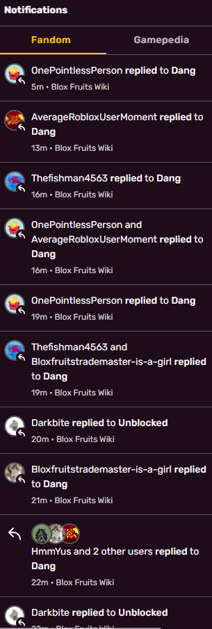 damn my notifs dry | Fandom