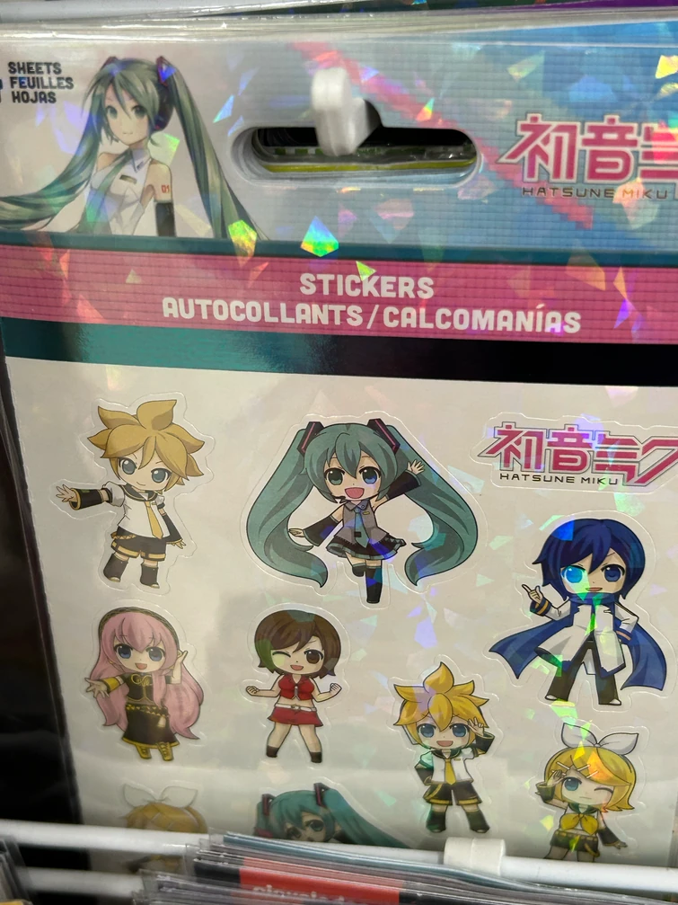 I found some vocaloid merchandise at 5 below! | Fandom