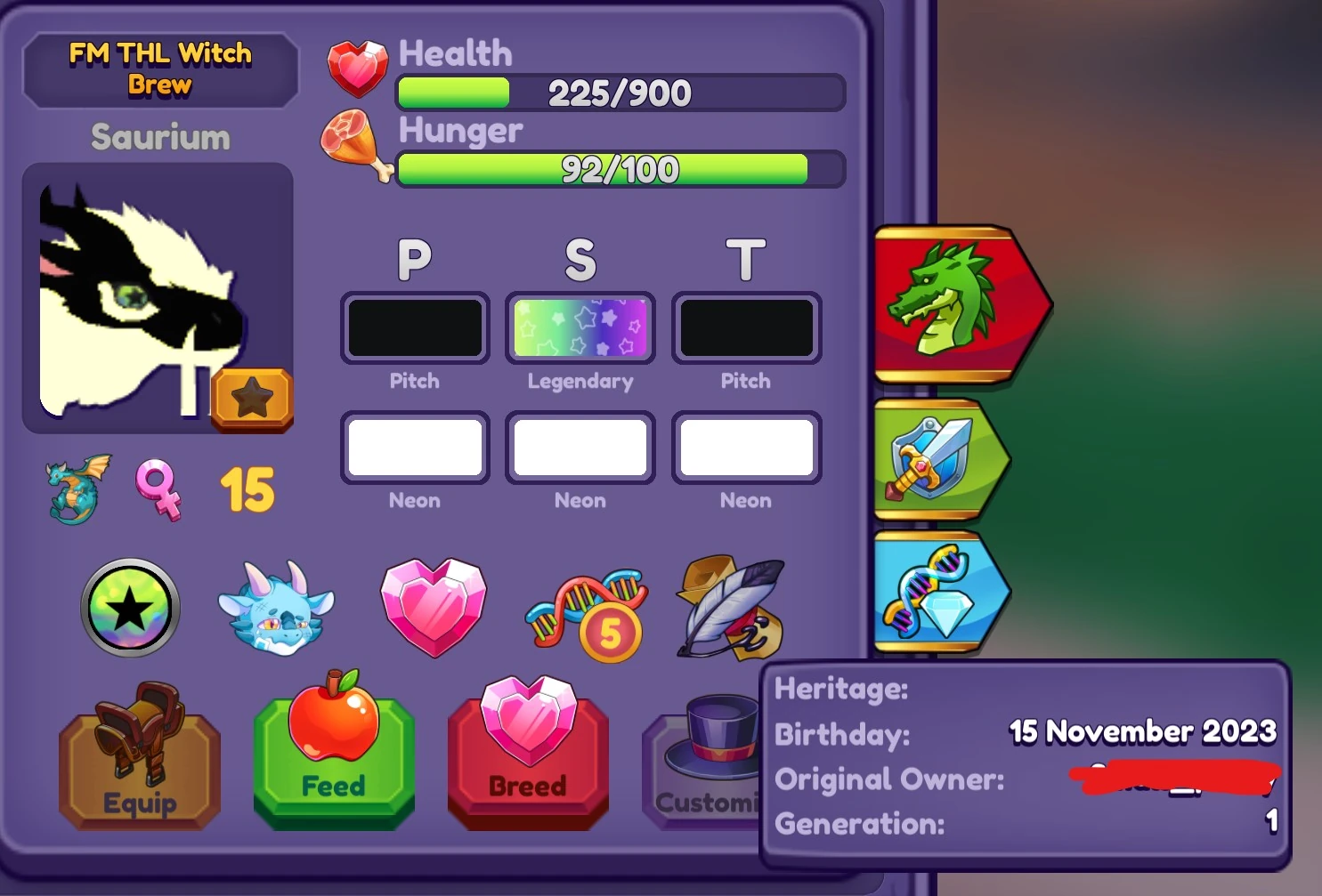 T/S LEg c, gen 1 FM Saur + a 2019 alrenoth | Fandom