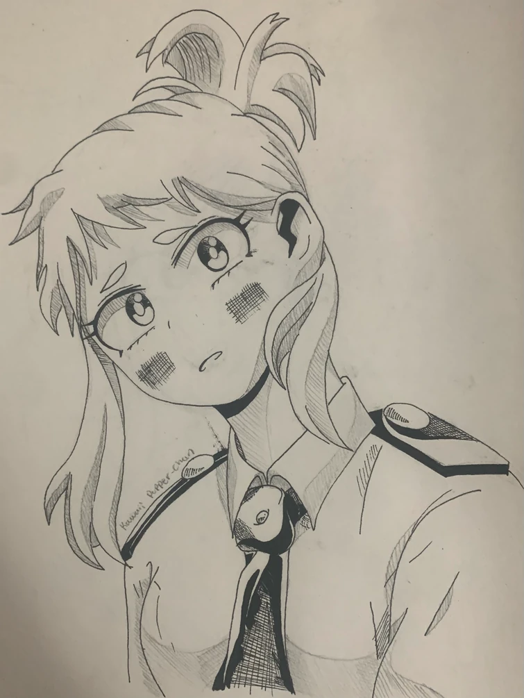 Another Ochako drawing :) | Fandom