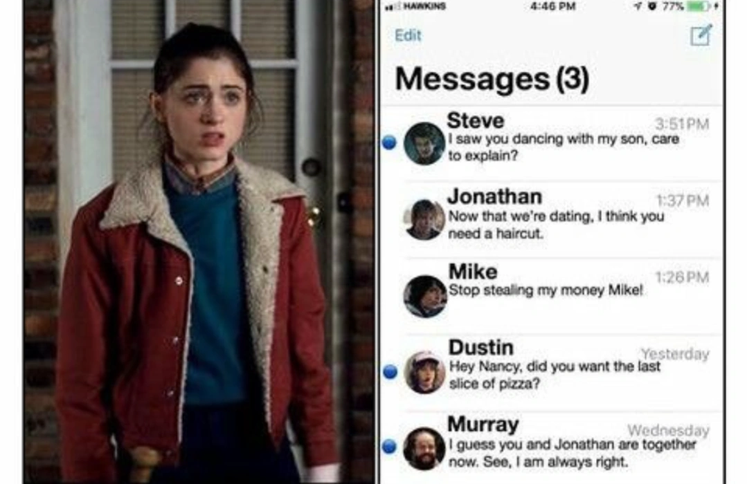 Inside Nancy Wheelers Phone: | Fandom