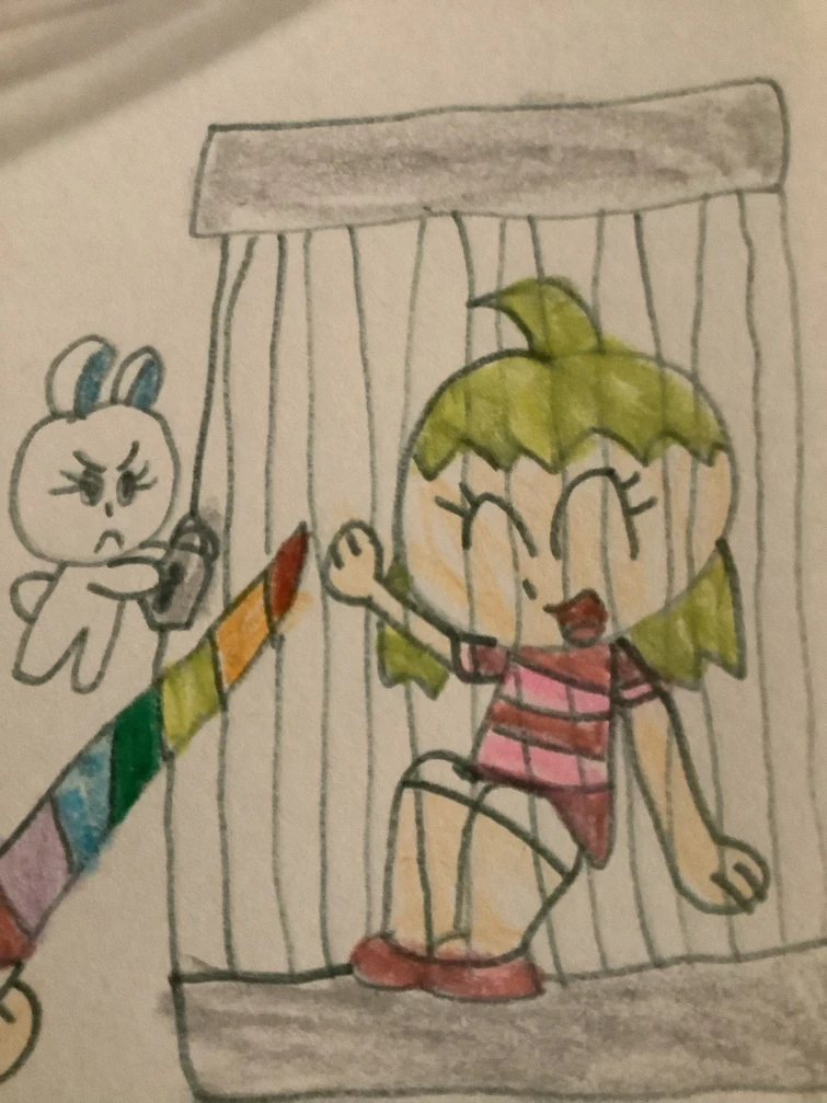 Fluff freeing rose from her cage | Fandom