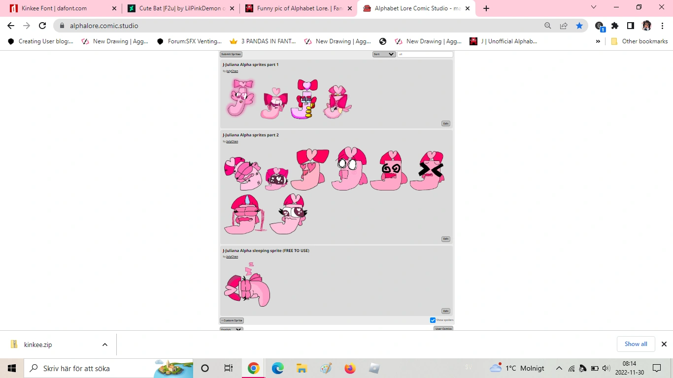 More J-Juliana Alpha sprites! | Fandom