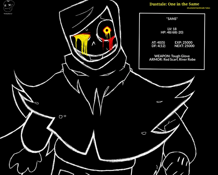 Update on my Dust!HM take (Dusttale: One in the Same [Old Name]) | Fandom