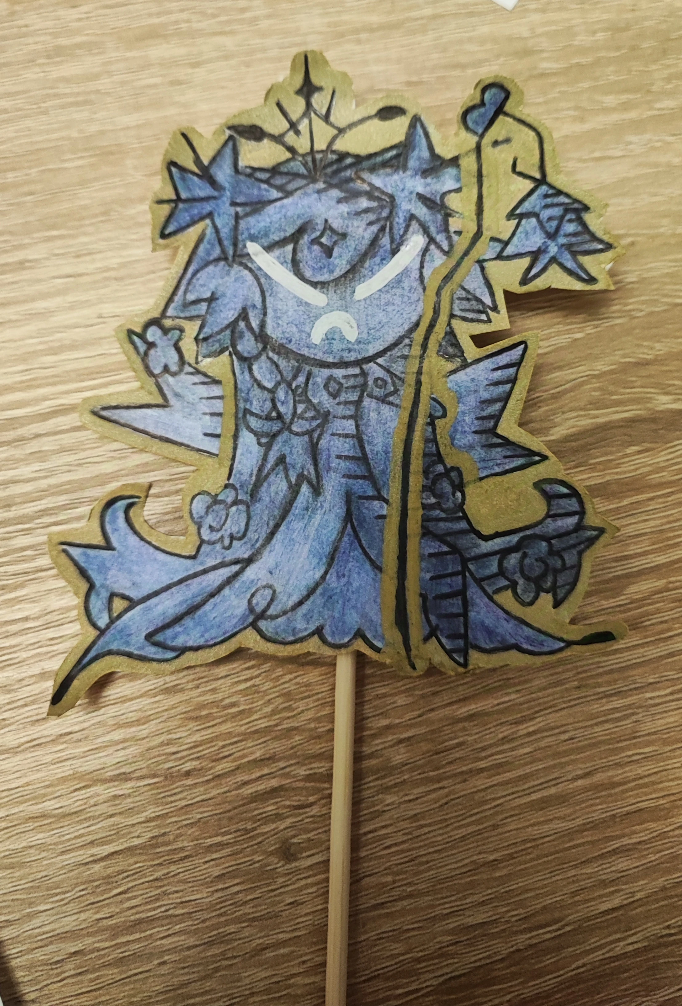 Fool-queen puppet is done! | Fandom