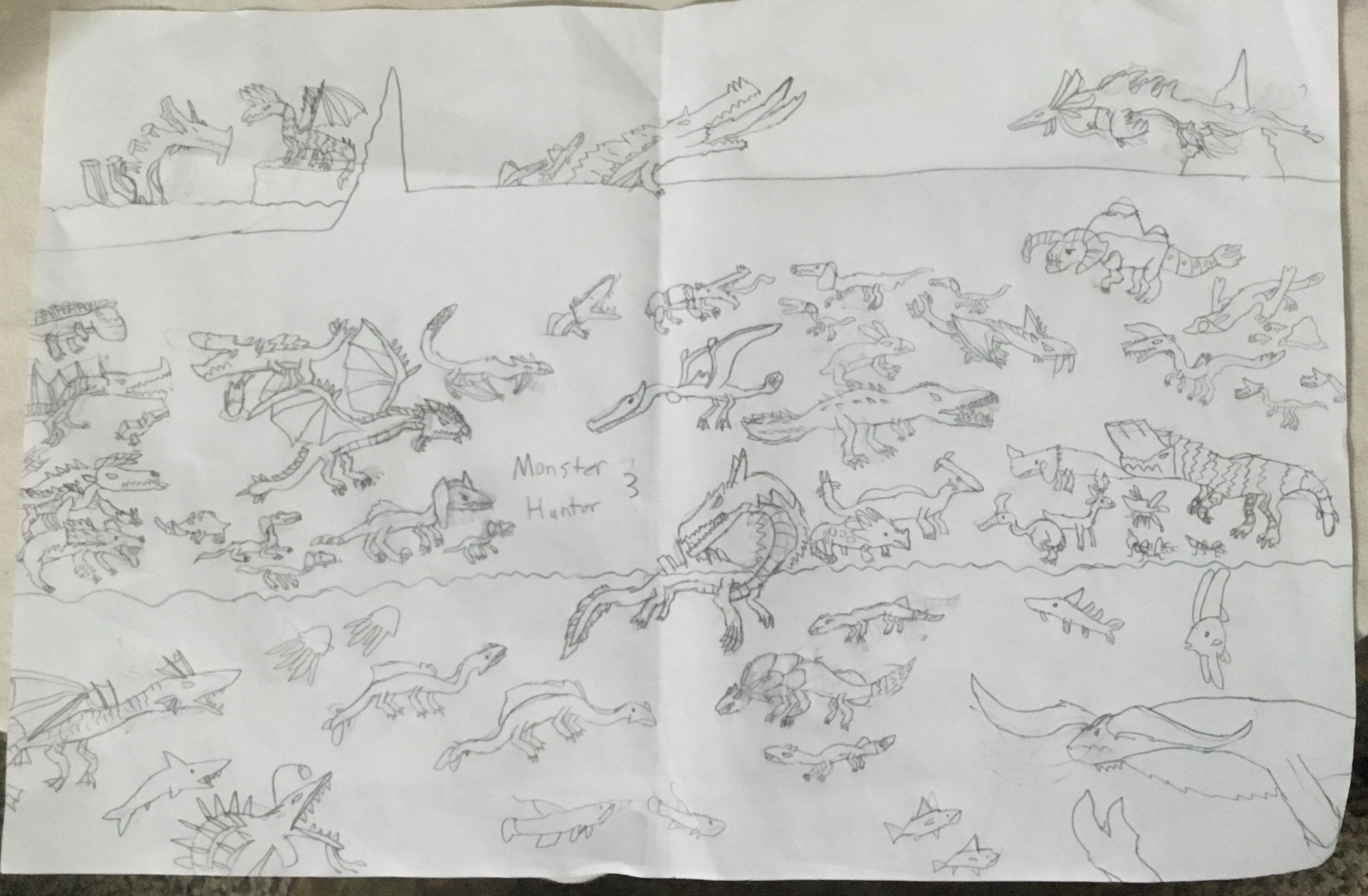 Monster Hunter 3 drawing I made | Fandom
