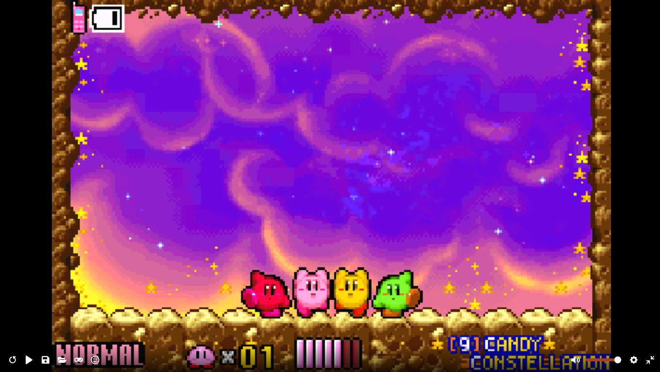 Just Finish beating Crazy and Master Hand form Kirby & The Amazing ...