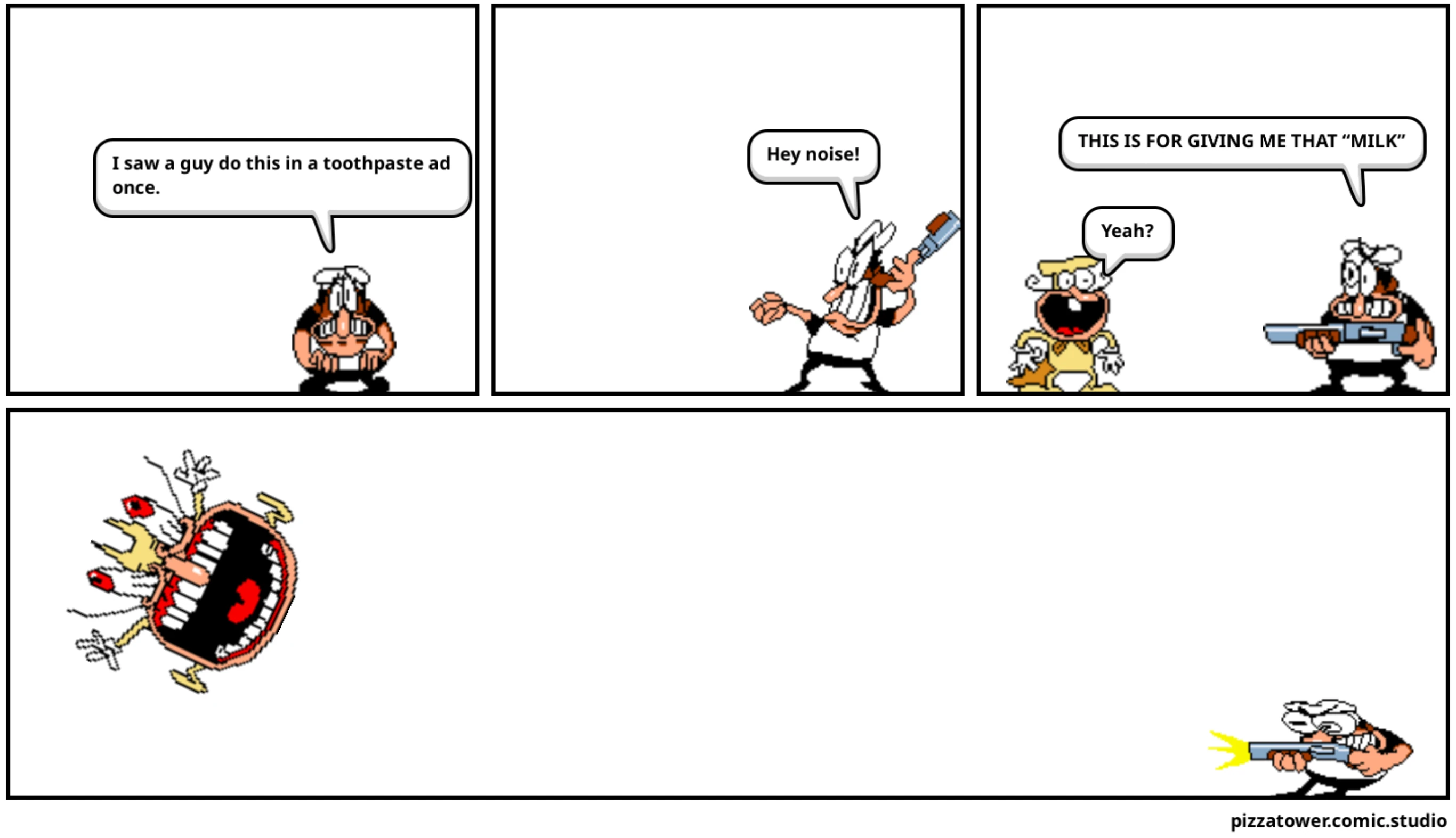 “I saw a guy do this in a toothpaste ad once” | Fandom