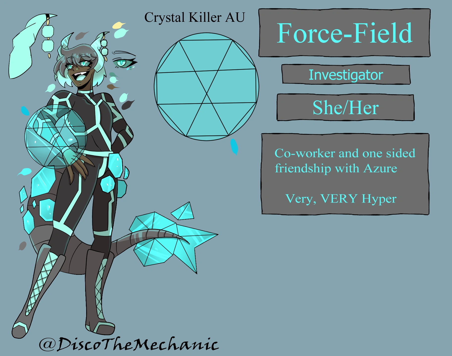 Force-Field (OC) Crystal Killer AU | Fandom