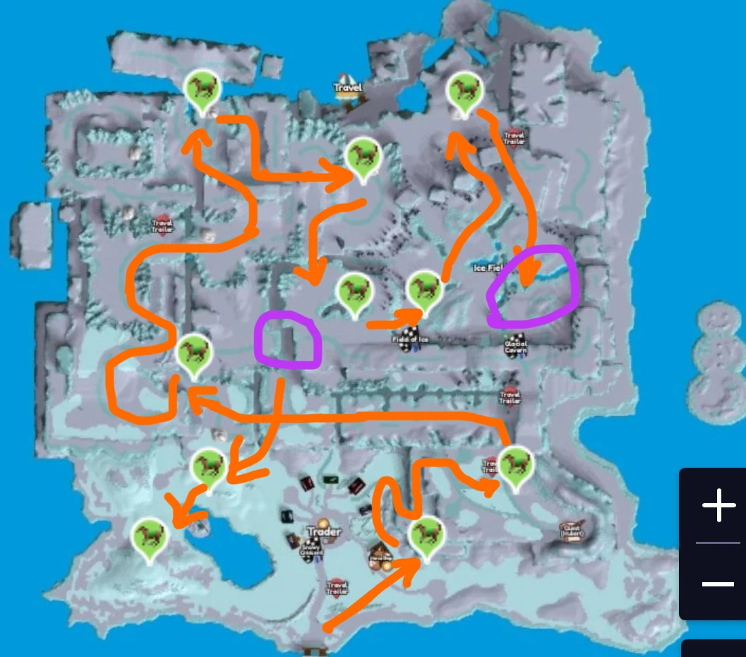 my iuh hunting routes! | Fandom