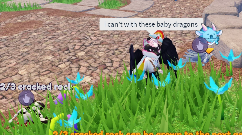 one is running around me and the other is just running into the wall ...