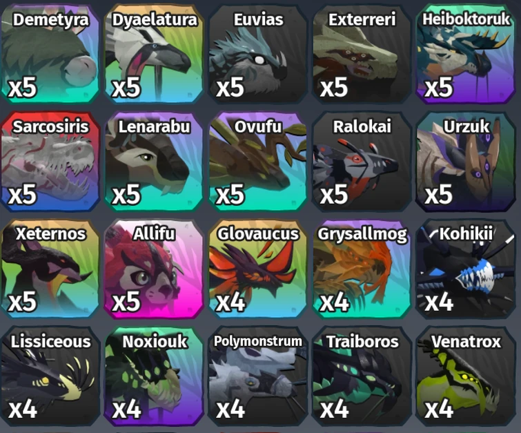 Selling/Trading Dupes!!! (Mainly lf mush but unowned specs are acceptable) | Fandom