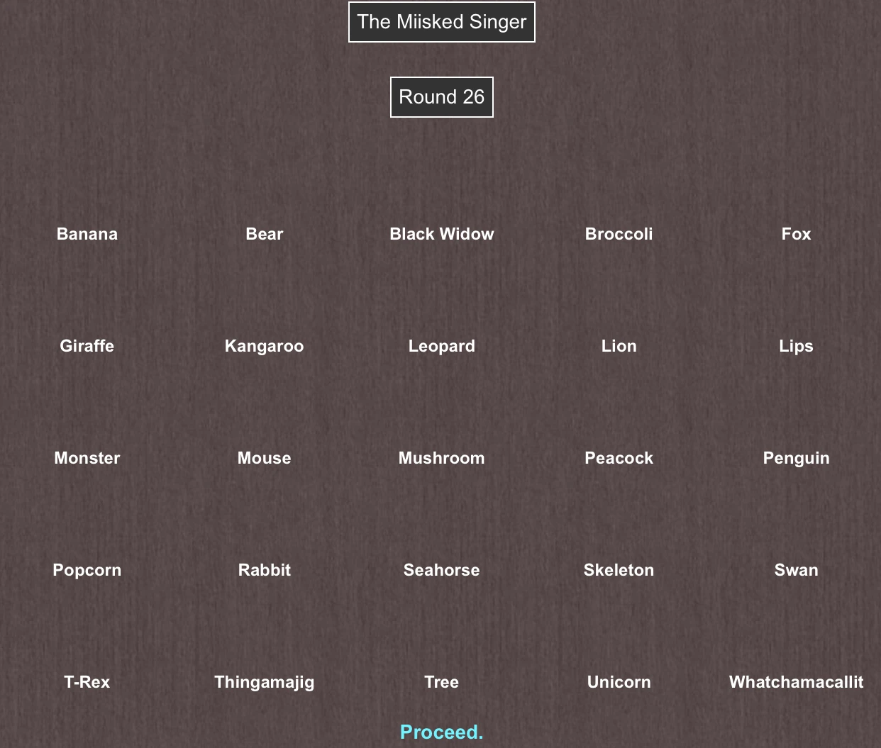 The Miisked Singer: Round 26 | Fandom