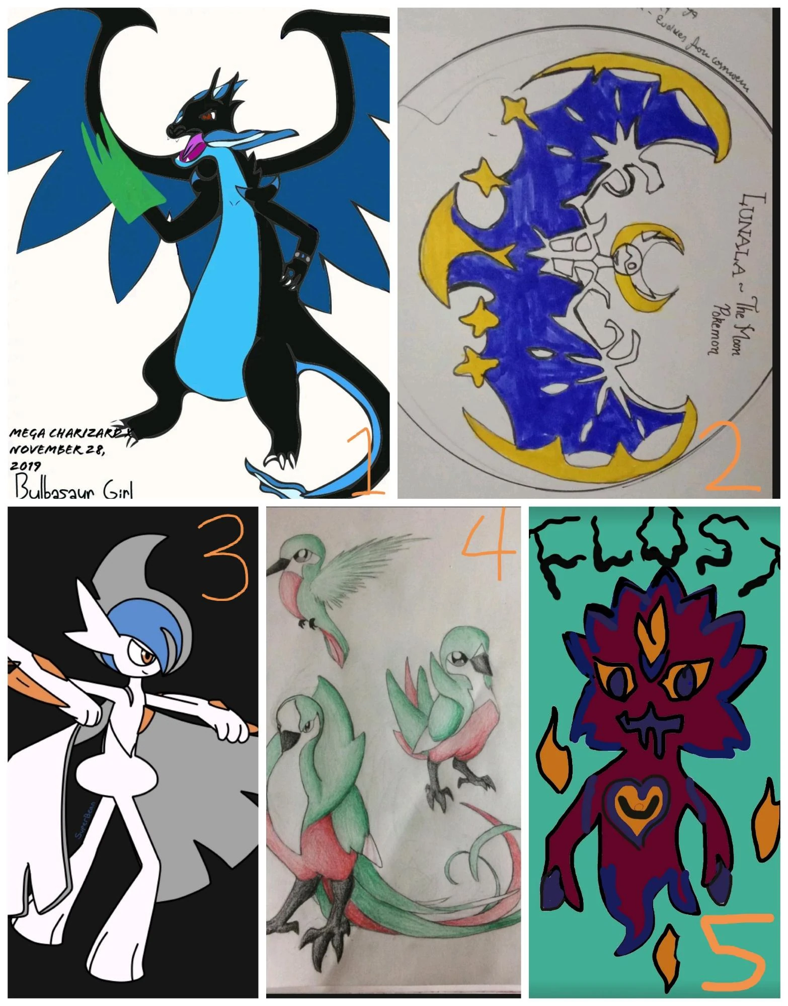 @SputterSizzle's Pokémon Drawing Contest: Round One Voting | Fandom