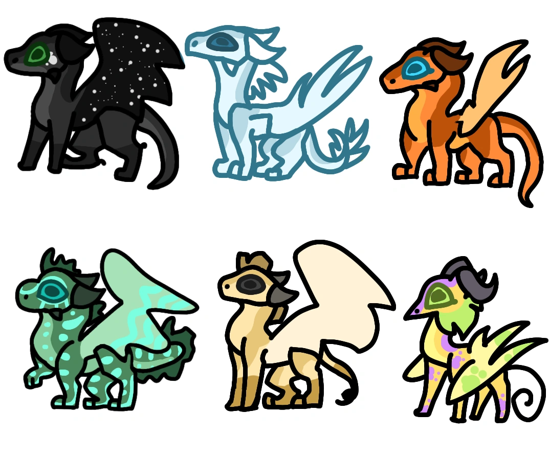chibi dragons ! | Fandom