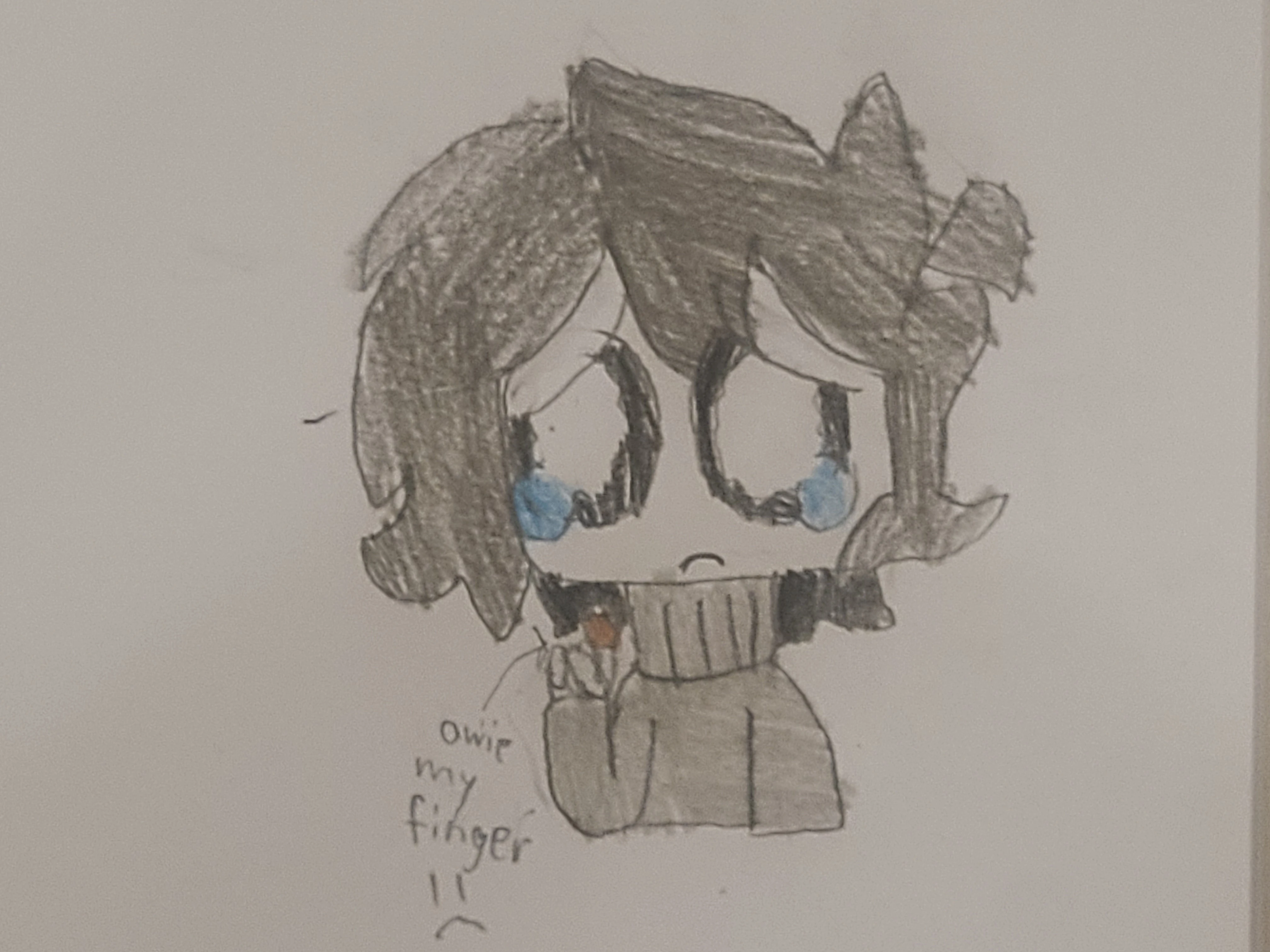 So something tragic happened in art class today. | Fandom