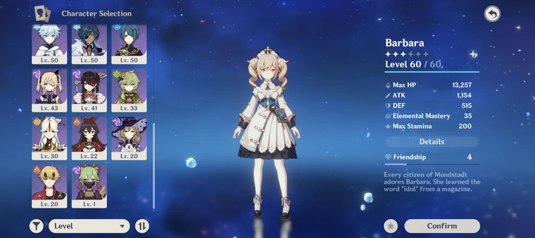 make me a team for dps barbara? | Fandom