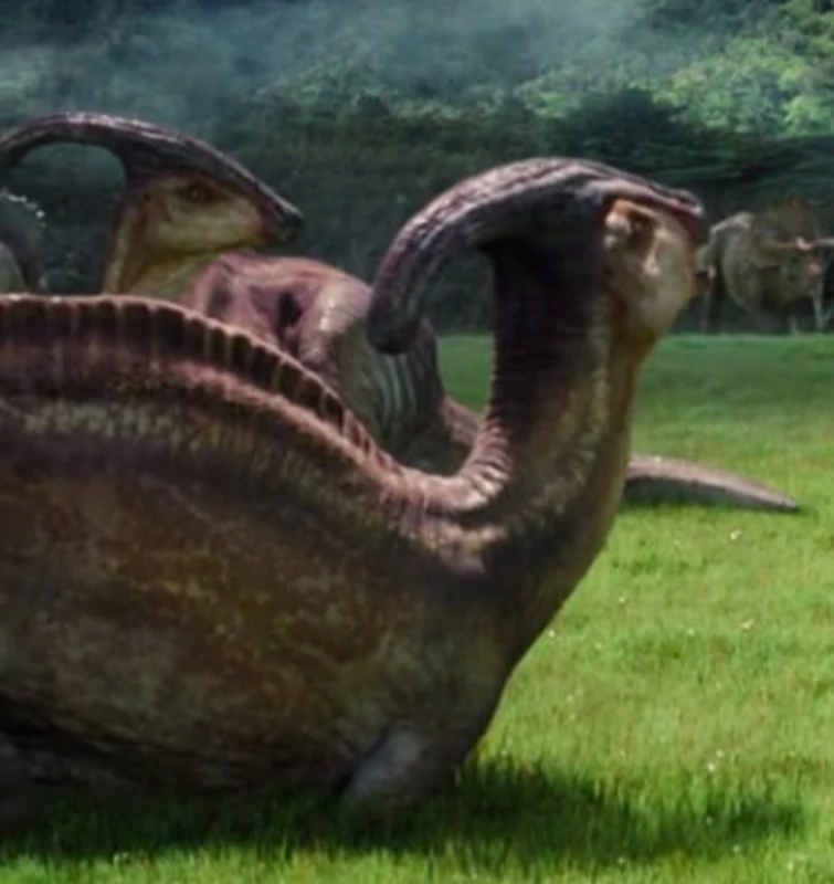 Parasaurolophus cyrtocristatus Jurassic World The Exhibition | Fandom